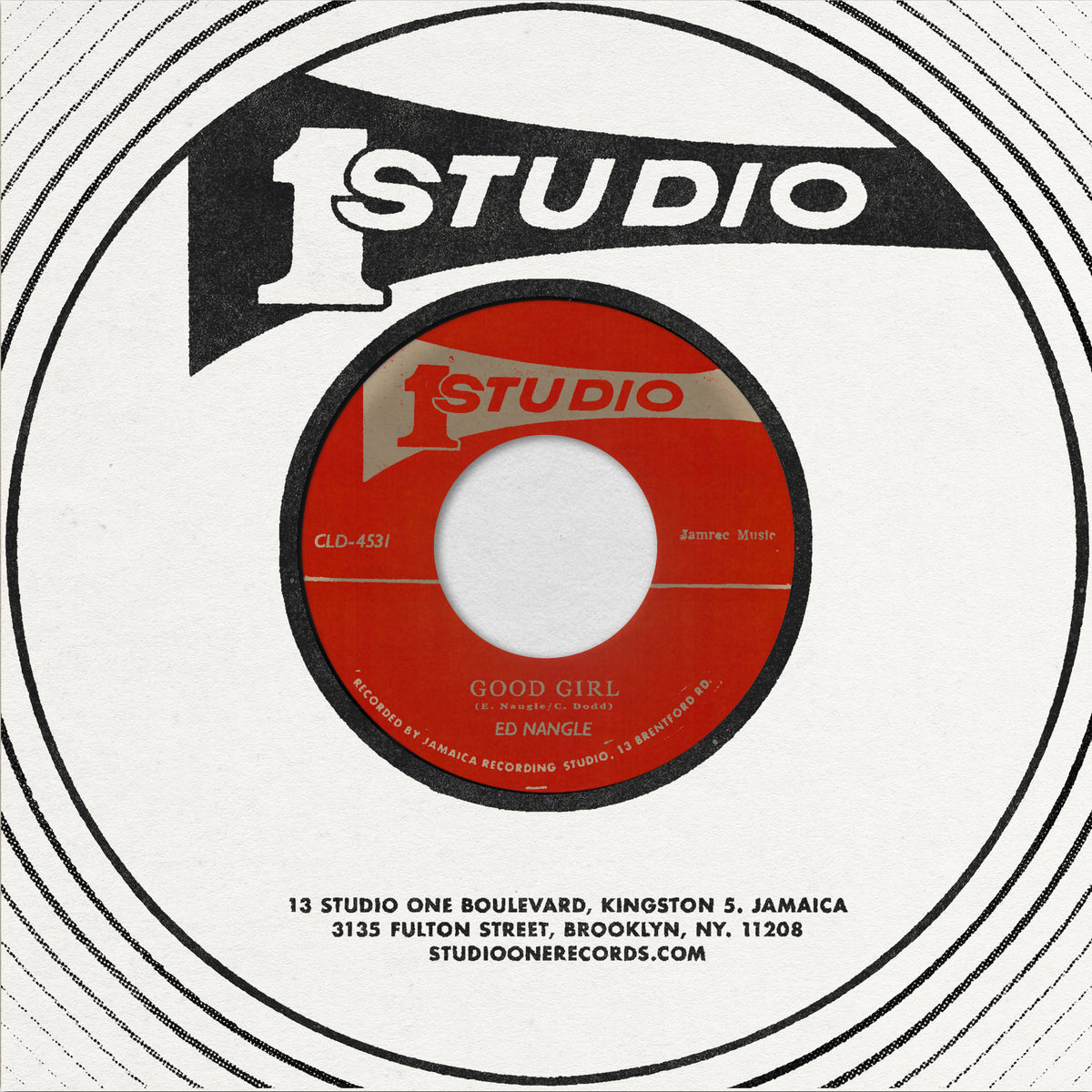 ENFORCERS - Musical Fever / ED NANGLE - Good Girl – Studio One